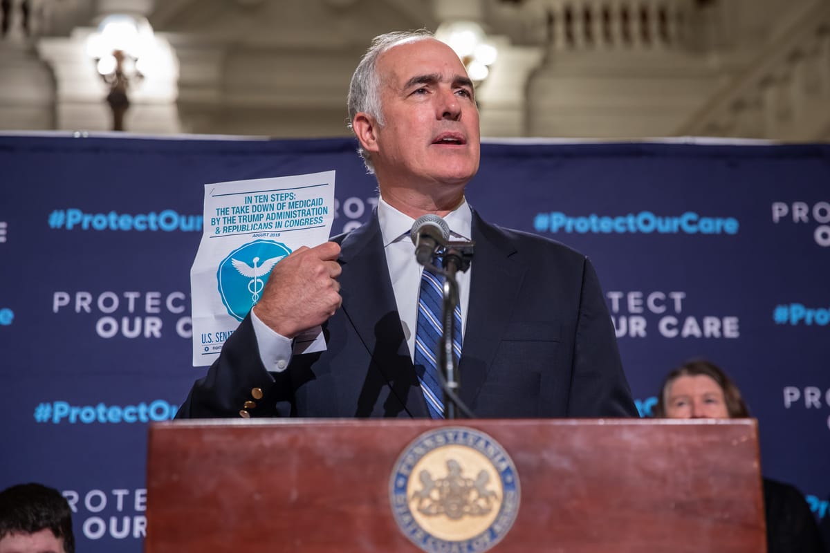 Pennsylvania's controversial Senate race.