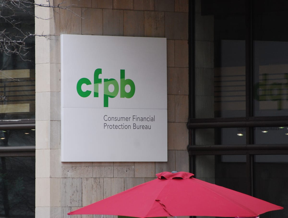 Defunding the Consumer Financial Protection Bureau.