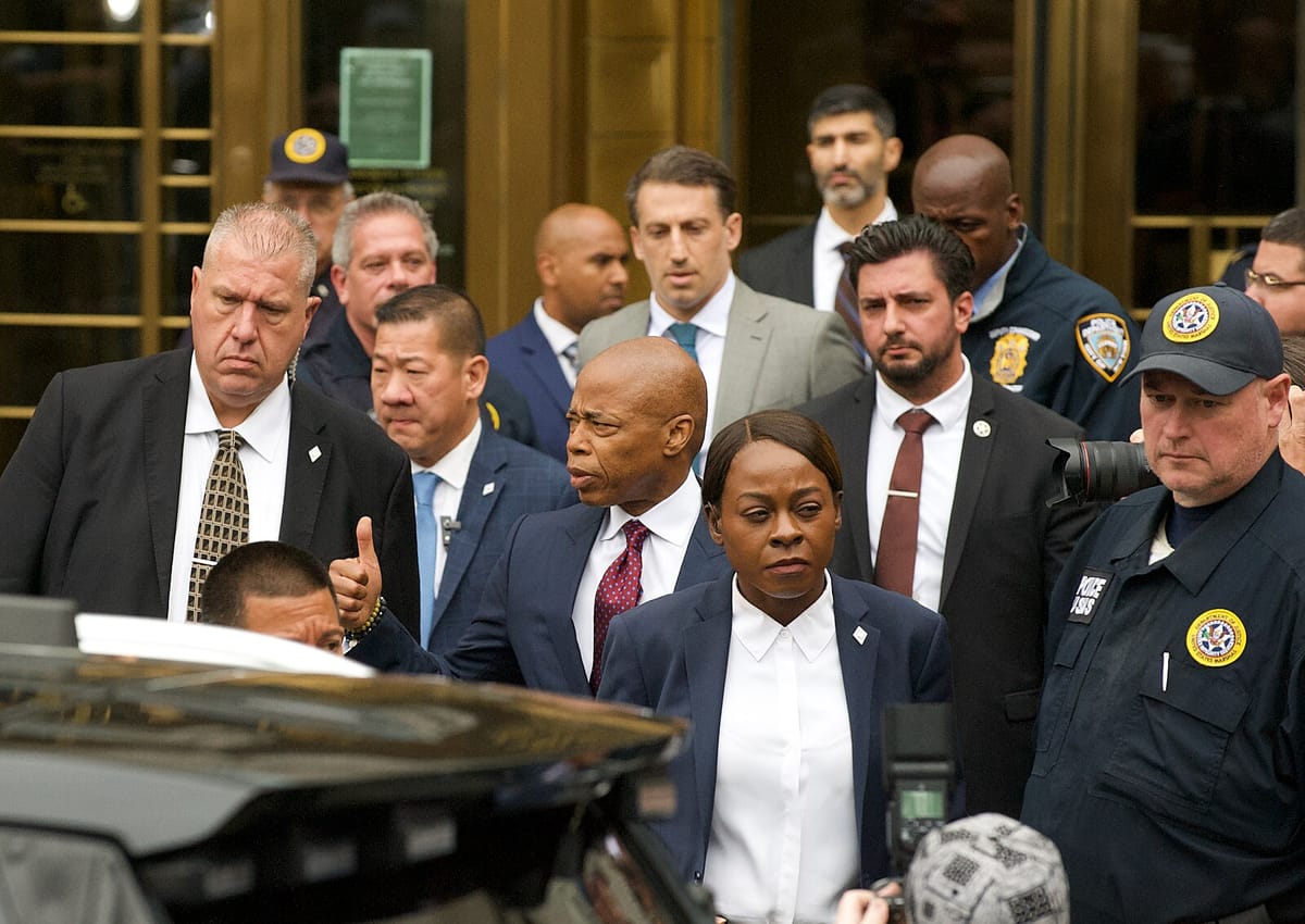 The case against Eric Adams is dismissed.